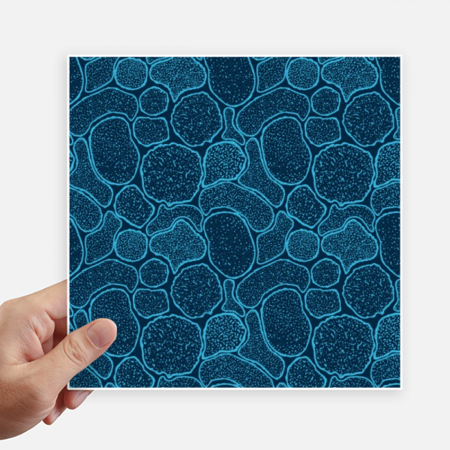 Blue Microscope Cells Structure Illustration Sticker Tags Wall Picture ...