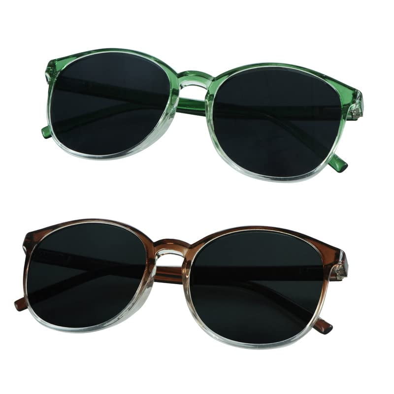 LifeArt 2 Pack Polarized Sunglasses, UV400 Protection, Retro Sun ...