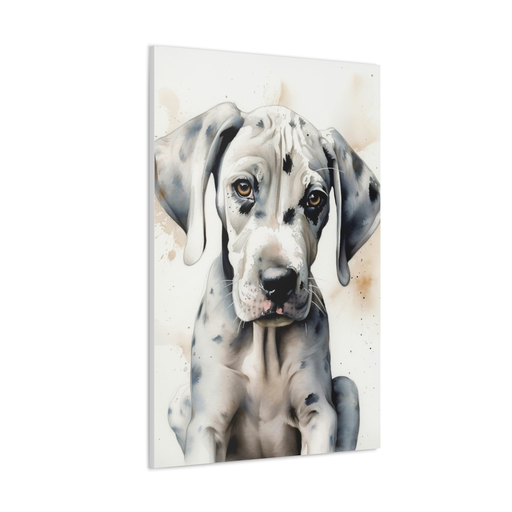 Watercolor Great Dane Painting - Nursery Collection - Bedtime Stories ...