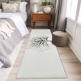 2x6 Kitchen Runner Rug, Music Tree Non-Skid Rubber Backing Large ...