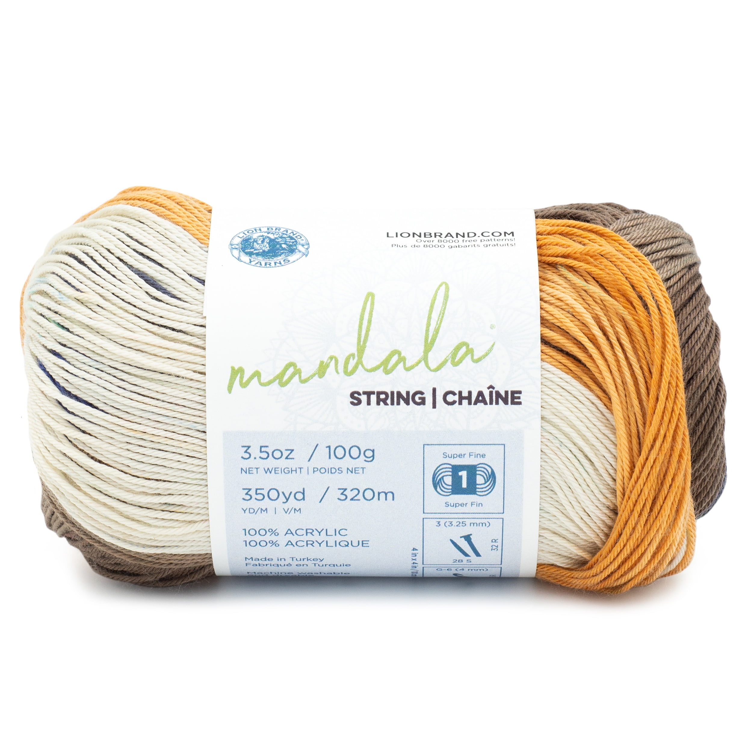 Lion Brand Mandala String Yarn-Country - Walmart.com