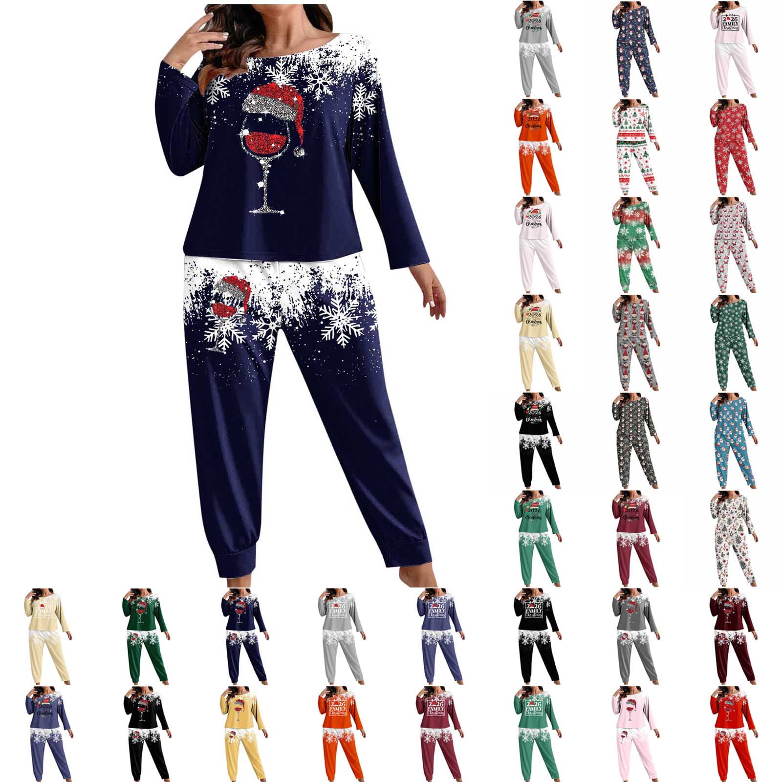 Click here for Frostluinai Plus Size Pajama Sets For Women 2 Piec... prices