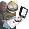 Land Nav Kit with Lensatic Compass, Protractor, Pace Counter & Map ...