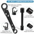 Plumbing Tools, Angle Stop Removal Tool with compression sleeve puller ...