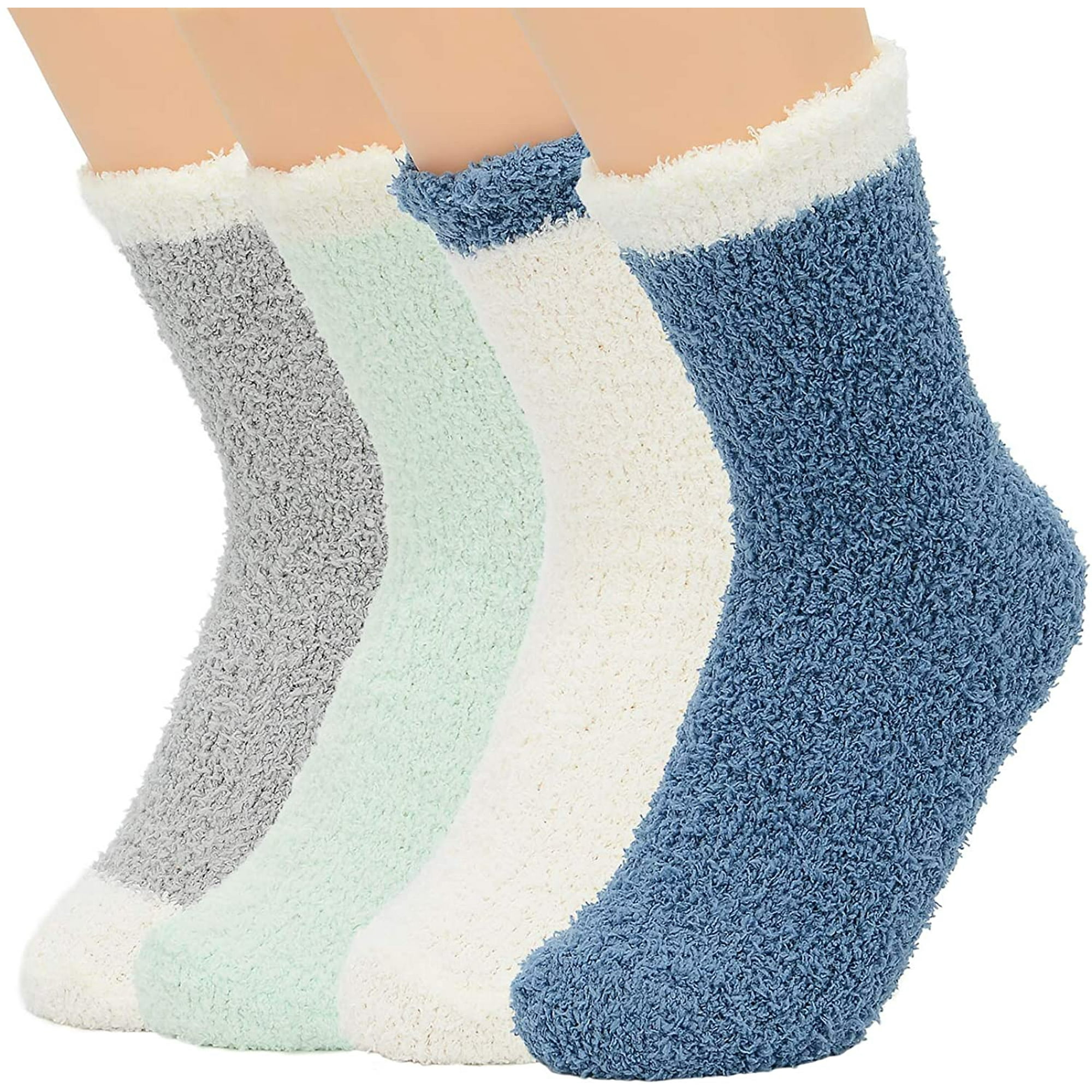 Click here for Chlua Women Warm Super Soft Plush Slipper Sock Win... prices
