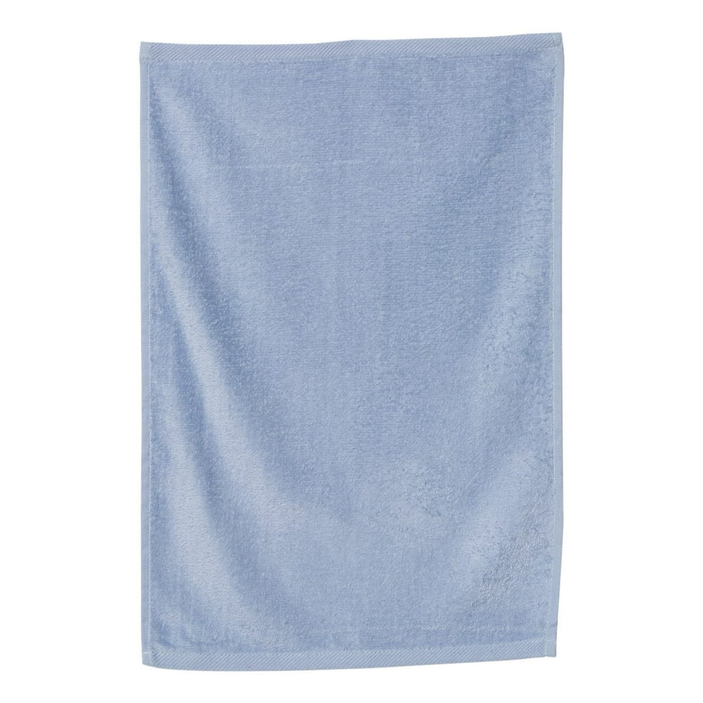 Q-Tees - Hemmed Hand Towel - Color - Light Blue - Size - One Size ...