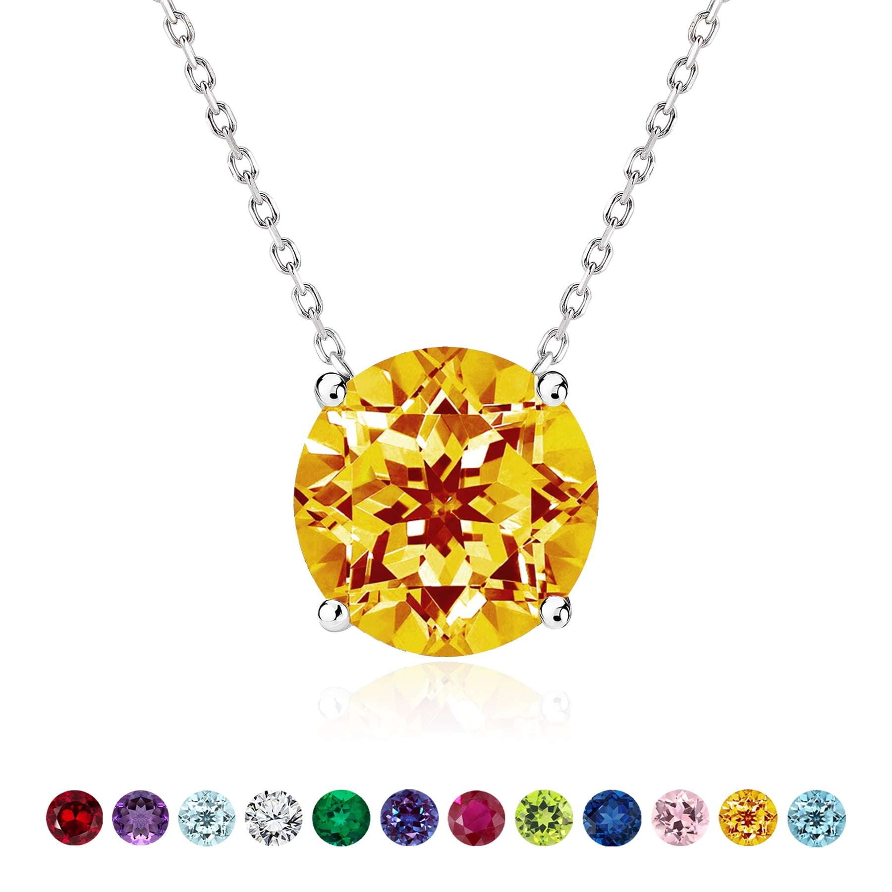 Click here for Jeenmata Beautiful 1 Carat Round Cut - Citrine - N... prices
