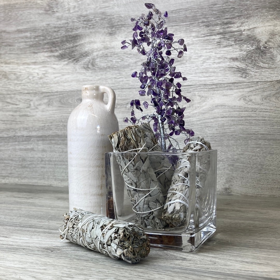 White Sage Single Smudging Bundle 4.5 x1" - Walmart.com