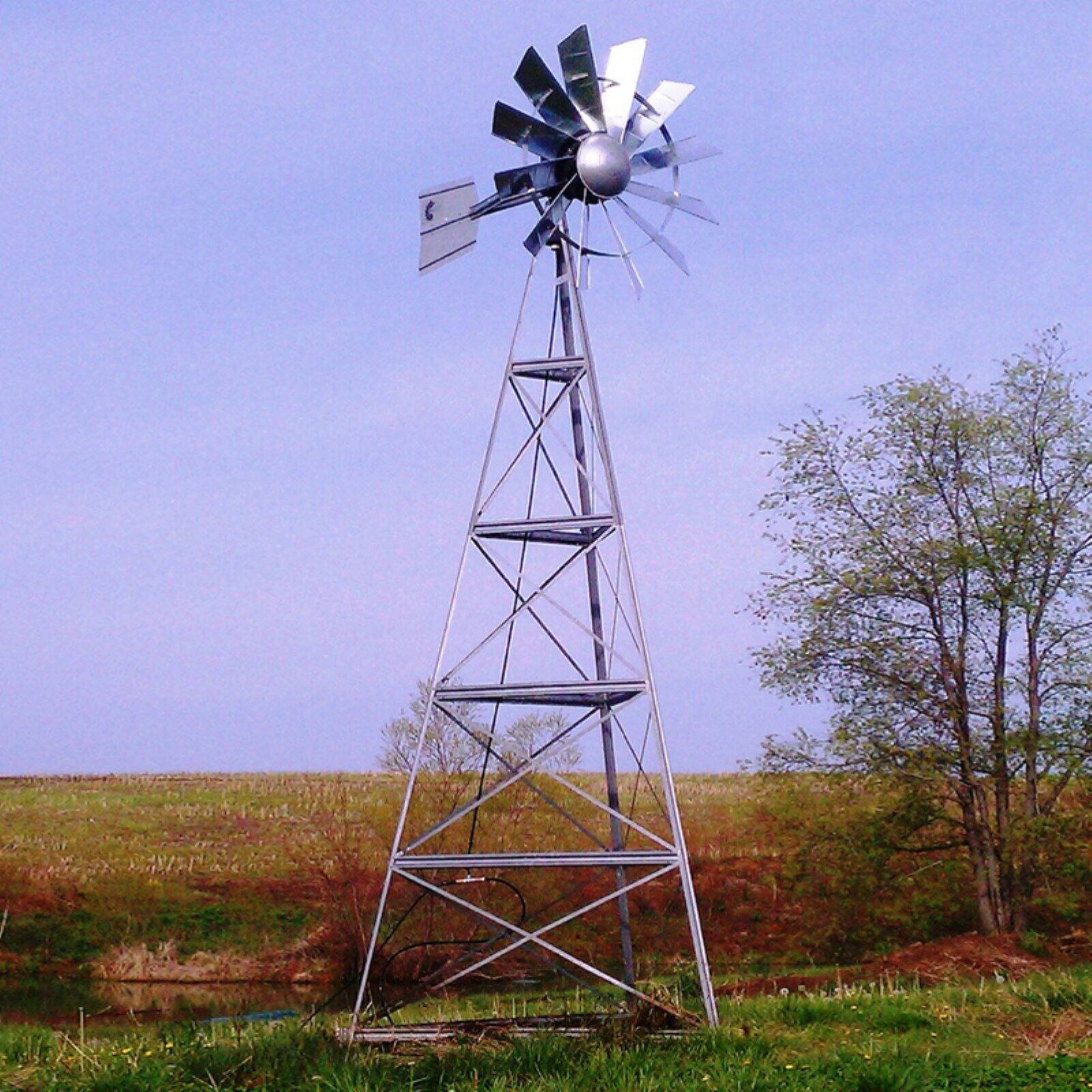 Deluxe 20 ft. 3 Legged Underwater Aeration Windmill System - Walmart.com