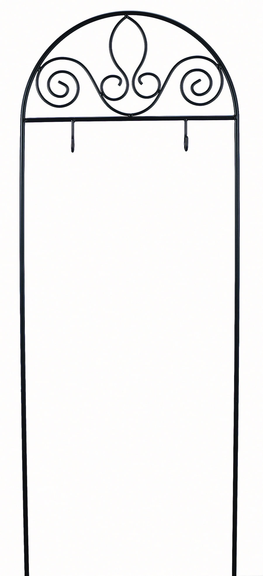 Black Scroll Design Post Holder - Walmart.com