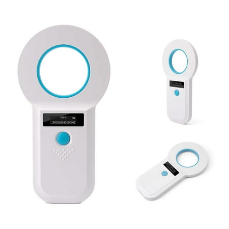 Microchip Reader 134.2Khz/125Khz Microchip Scanner High Speed Animal ...