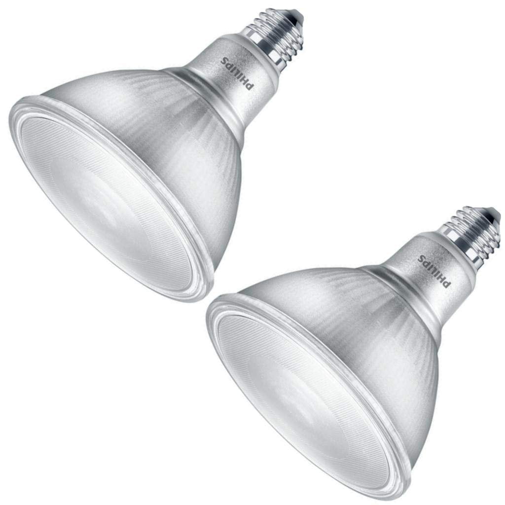 Philips 13.5-Watt 90-Watt Equivalent PAR38 Daylight Dimmable 2Pack LED ...