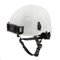 Milwaukee 48-73-1300 White Vented Safety Helmet, Type 2 Class C ...