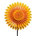 Dserhfy Sunflower Wind Spinner 360 Degree Rotating Windmill Yard Art ...