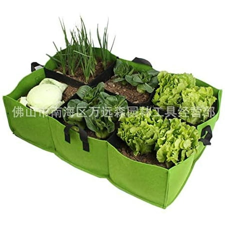 Rectangle Planting Containers Rectangle Grow Bags for Vegetables Fabric ...