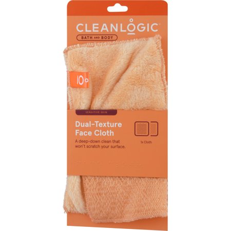 Cleanlogic - Face & Body Clth Dual Txtr - 1 Each-1 CT | Walmart Canada