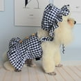 Pets Clothes, Dogs Dress and Hat Suit, Cute Lattice Princess Dresses ...