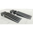 Eastwood Portable Vehicle Garage: Detachable Black Poly Car Ramp Set, 3 ...