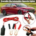 Car Cigarette Power Adapter, 20cm Cable with Clamps, Single Unit, for ...