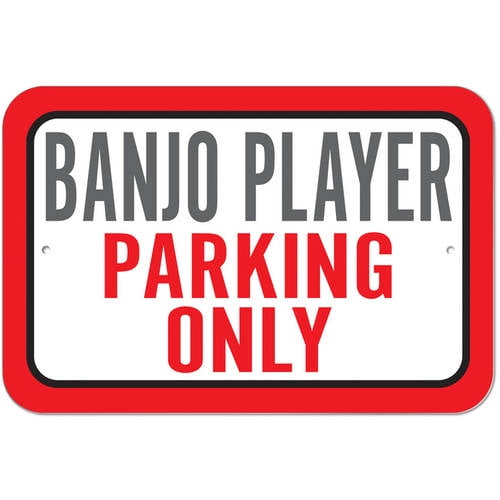 Banjo Player Parking Only Sign - Walmart.com
