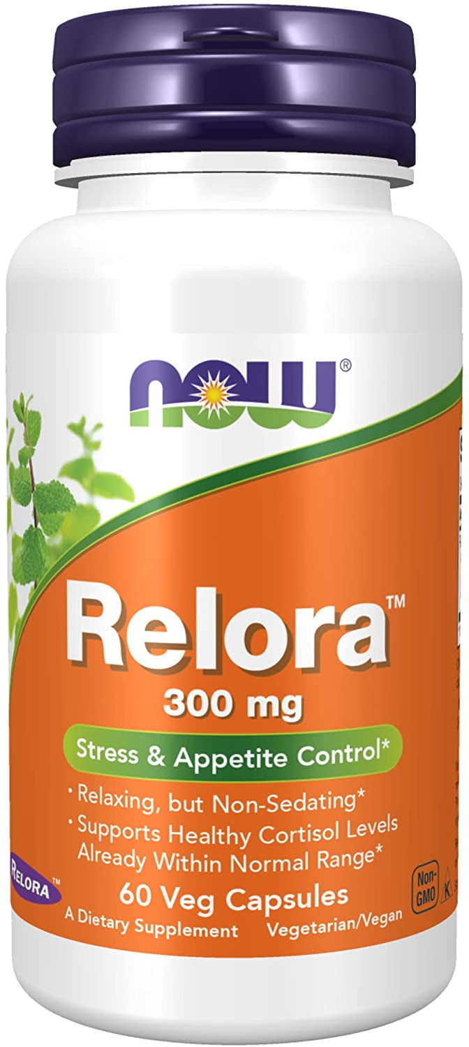 Now Relora 300 mg 60 Veg Capsules, (Pack of 2) - Walmart.com
