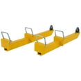 JEGS 64405 Leaf Spring Traction Bars, Yellow Coat, 14 Gauge Steel ...