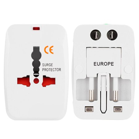 Herwey Plug Adapter,Multifunction Global Generic Electric Plug Adapter ...