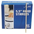 Royal 5.5" Wood Coffee Stirrers, Case of 10,000 - Walmart.com
