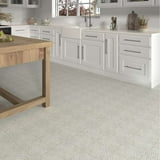 The Tile Life Roman Road 8" x 8" Kreta Satin Porcelain Tile Sample, 1 ...