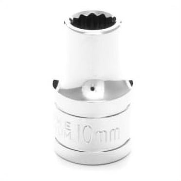 Chrome Socket, 1/2"" Drive, 14mm, 6 Point, Shallow - Walmart.com