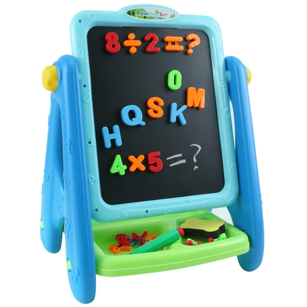 Double-Sided Drawing Board Educational Blue - Walmart.ca