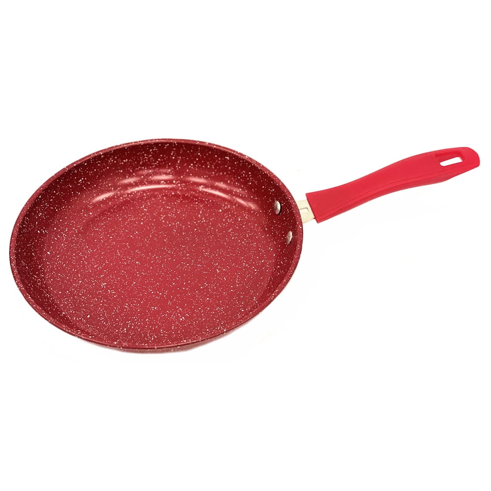 Smart Home 9-inch Non-Stick Frying Pan in Red - Walmart.com