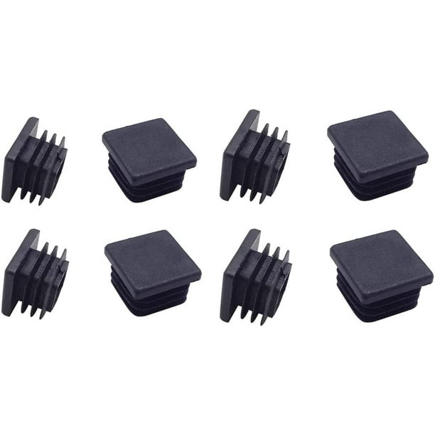 Square Vinyl Tube Caps