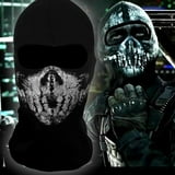 Tactical Balaclava Skeleton Ghost Skull Full Face Mask Windproof Ski ...