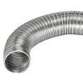 Lambro 306 Flexible Semi-Rigid Aluminum Duct, 6-In. x 8-Ft., Airtight ...