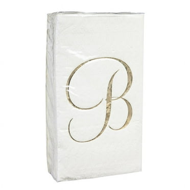 Singular Disposable Guest Towels - Monogram Hand Towels - Bathroom ...