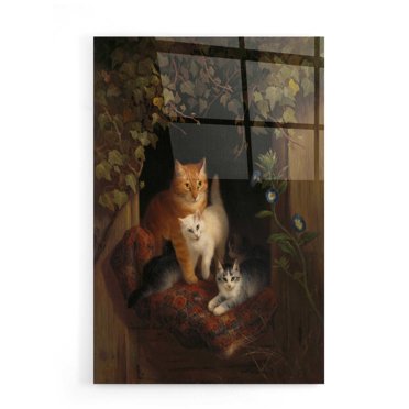 FrameToWall - Fat Cat Capsizing 29x15 Framed Art Print by Watherwax ...