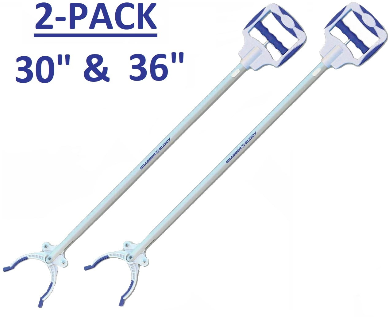 Grabber Buddy 30" & 36" Extender | 2 PACK | with 2 Heavy-Duty Magnets ...