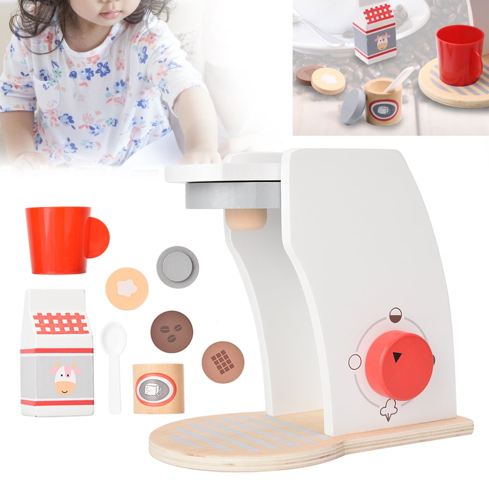Click here for Estink Kitchen Coffeemaker Toy  Wooden Coffeemaker... prices