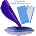 Jrocdr ADAPTS WetJet Flat Mop Replacement Cloth Reusable Mop Head ... Jrocdr ADAPTS WetJet Flat Mop Replacement Cloth Reusable Mop Head ...