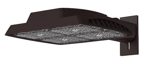 150-Watt Bronze Outdoor Integrated LED High Output Area Light, 20250 ...