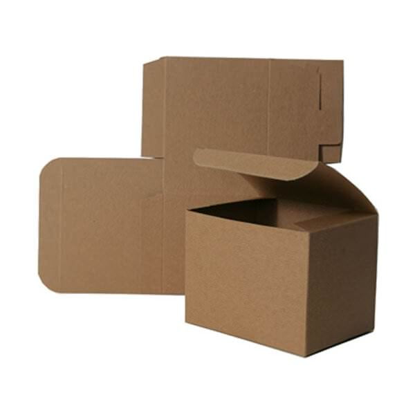JAM Paper & Envelope Brown Cardstock Gift Boxes, 6" x 6" - Walmart.com ...