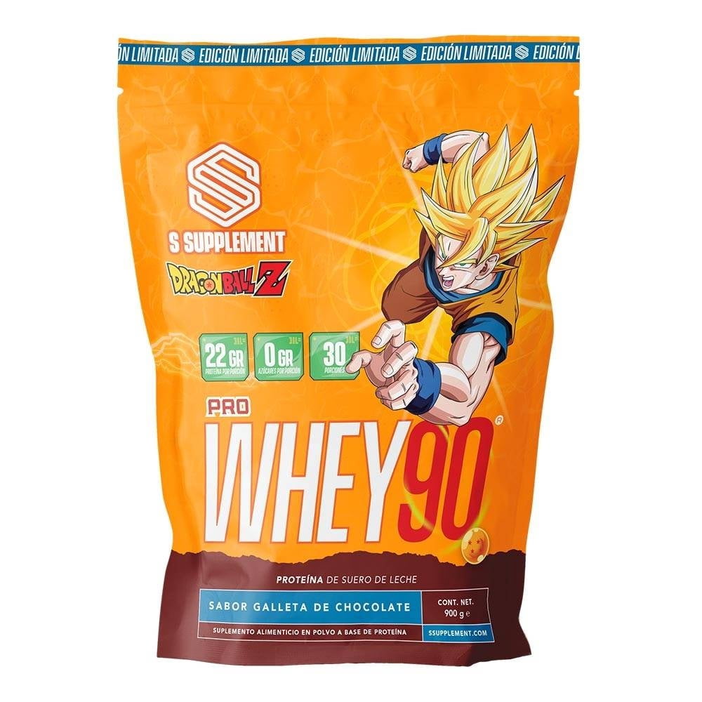 Suplemento alimenticio S Suplement Whey 90 Dragon Ball Z en polvo a ...