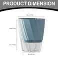 Lkzmdpt Self Watering Planter African Violet Pots Clear Plastic ... Lkzmdpt Self Watering Planter African Violet Pots Clear Plastic ...