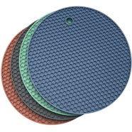 ALEKO Silicone Heat-Resistant Nonslip Hot Pad/Potholder/Trivet Mat ...