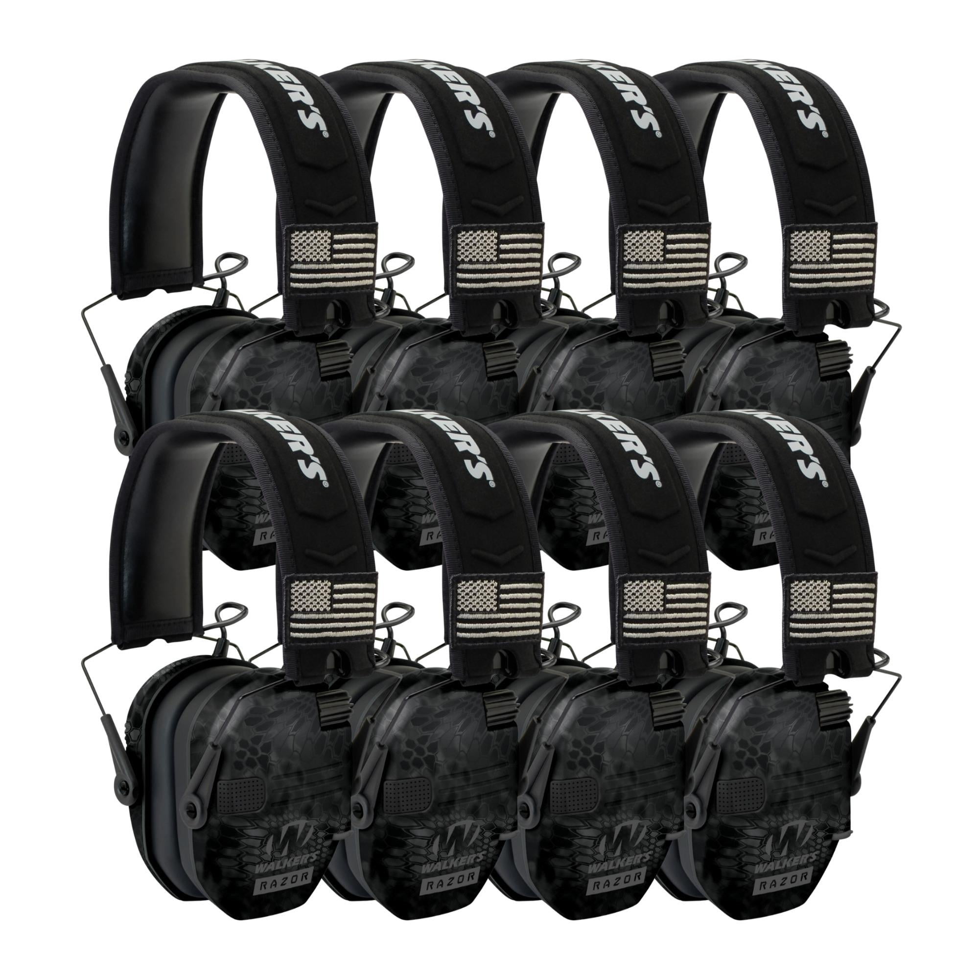 Walker's Razor Slim Electronic Shooting Muffs Patriot Series (Camo) (8-Pack) - Walmart.com