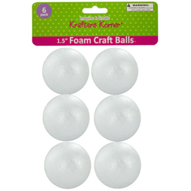 Medium Foam Craft Balls - Walmart.com - Walmart.com
