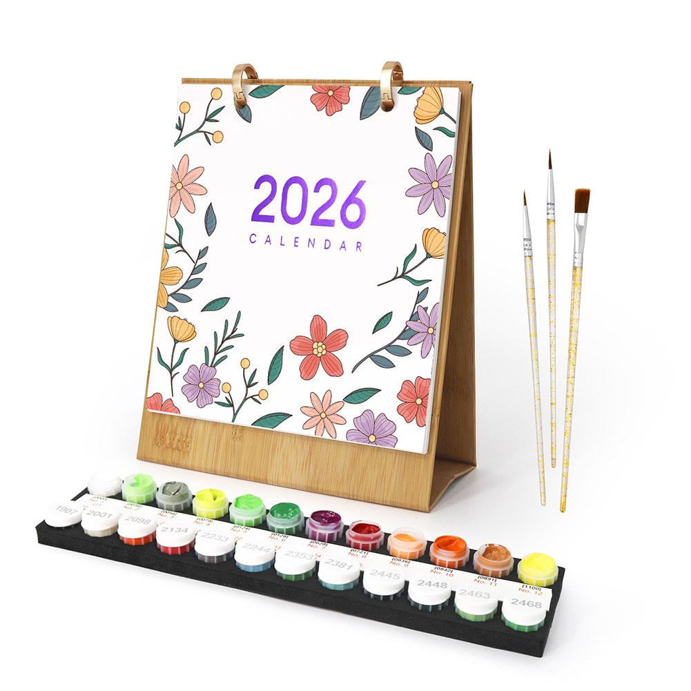 Click here for Sharktrue Paint By Number Calendar 2026  Acrylic P... prices