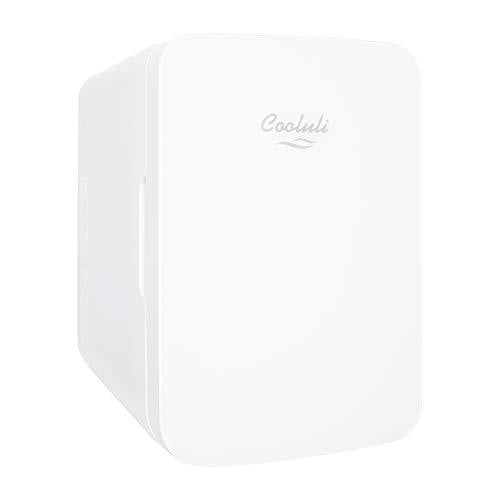 Cooluli Infinity White 10 Liter Compact Portable Cooler Warmer Mini ...
