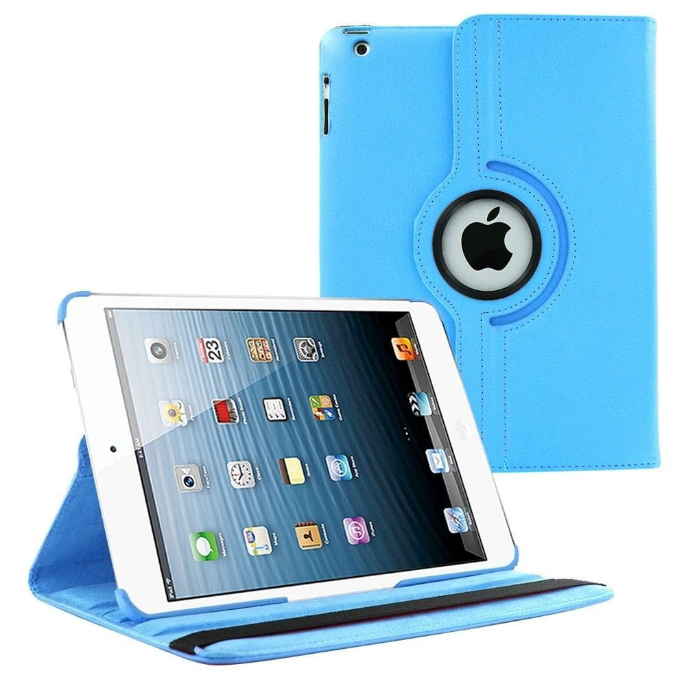 KIQ iPad Mini 5th Gen Case, PU Protection Faux Leather Multi-View Case ...
